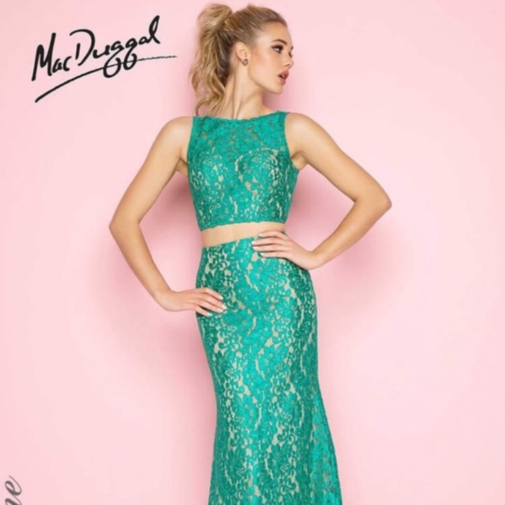 Mac Duggal 2 Piece Gown - Gem